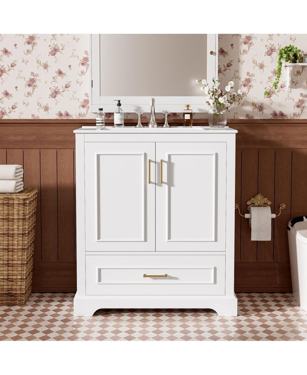 Click here for Thirtypeachy 30 Modern Freestanding Vanity With Ce... prices