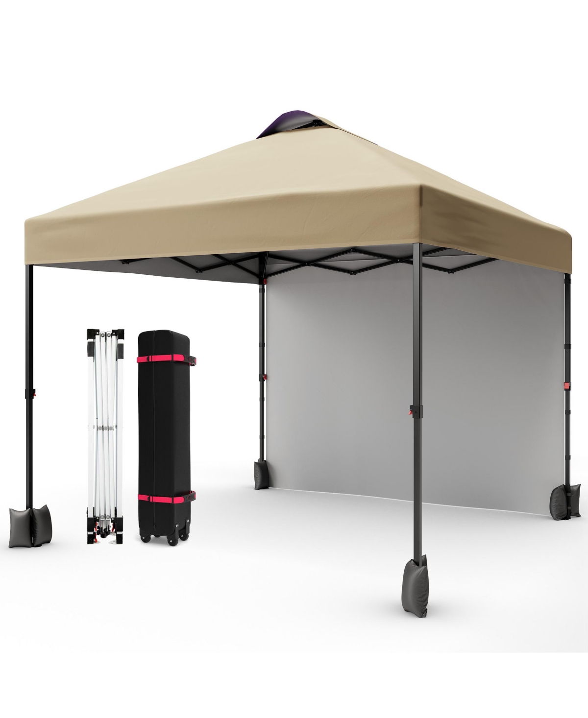 Click here for homfan 10x10 Pop Up Canopy Tent With Sidewall  Eas... prices