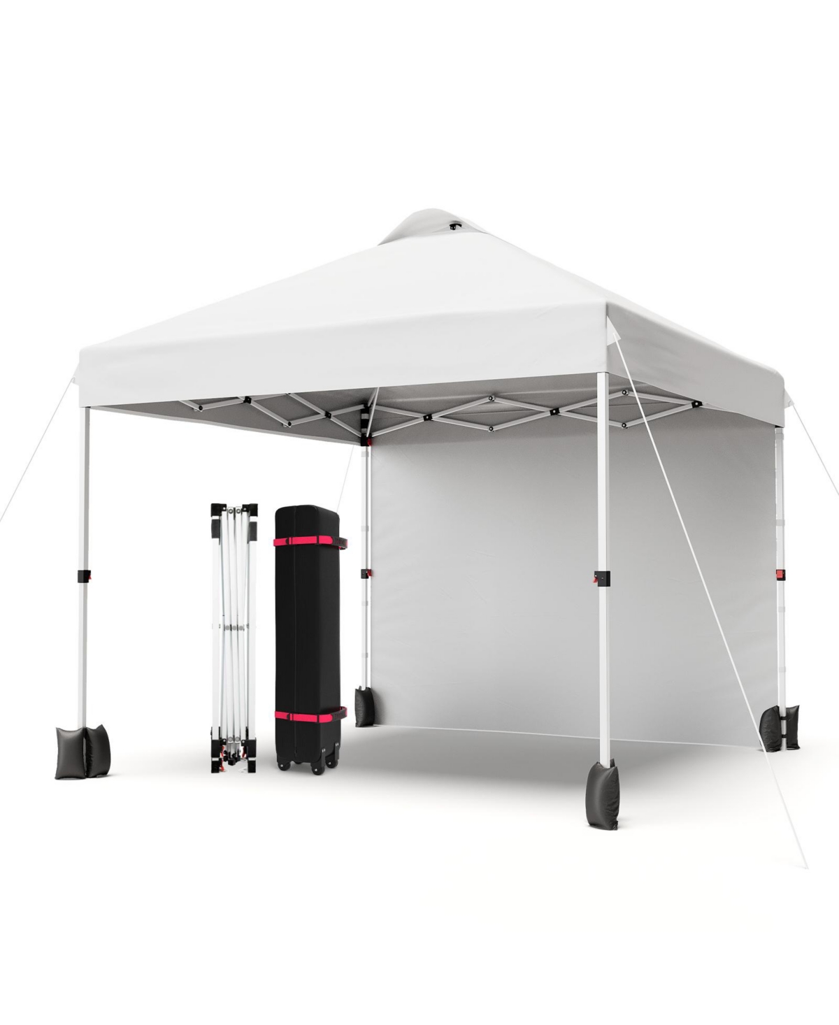 Click here for homfan 10x10 Pop Up Canopy Tent With Sidewall  Eas... prices