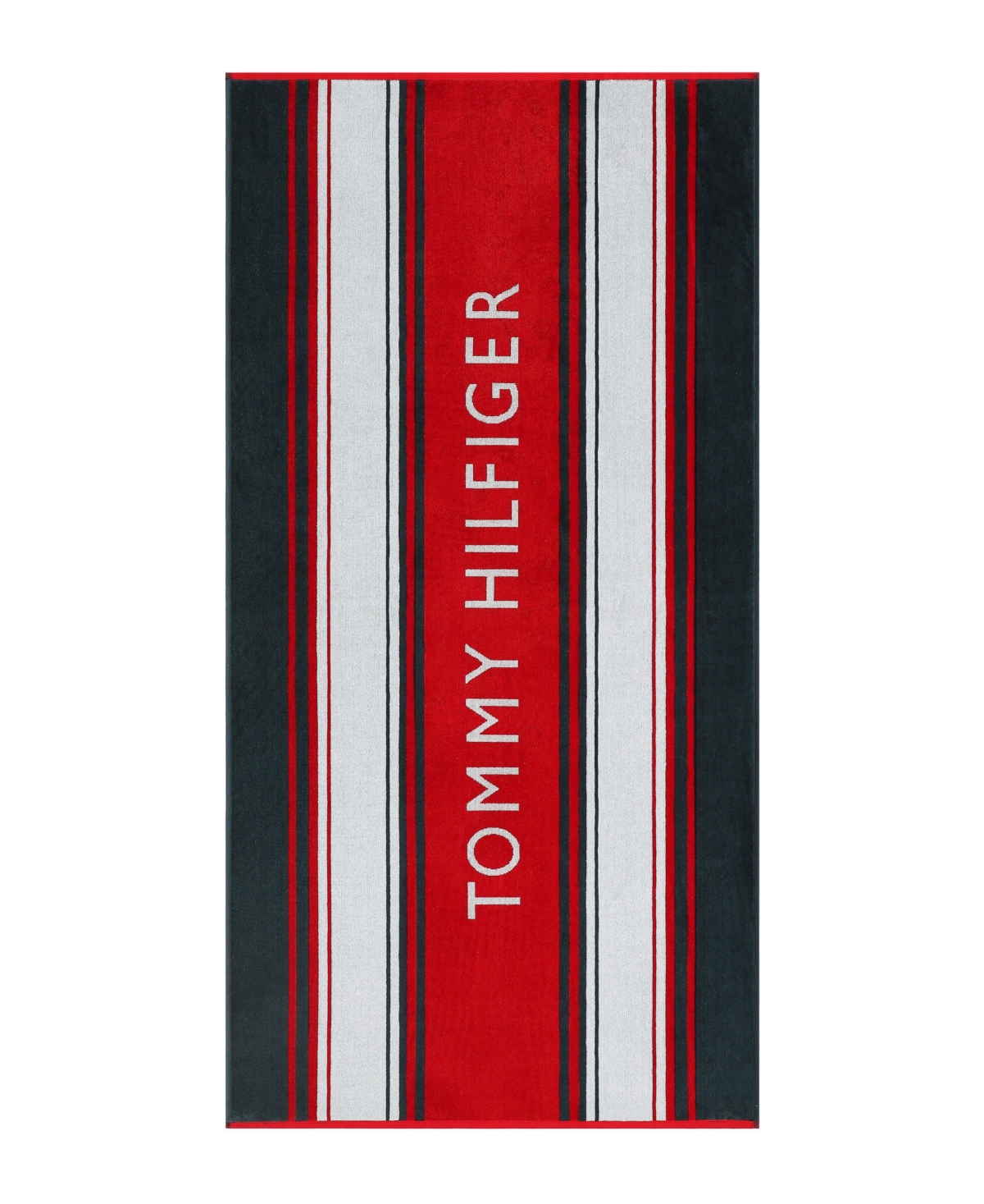 Click here for Tommy Hilfiger Hampton Stripe Cotton Beach Towel... prices