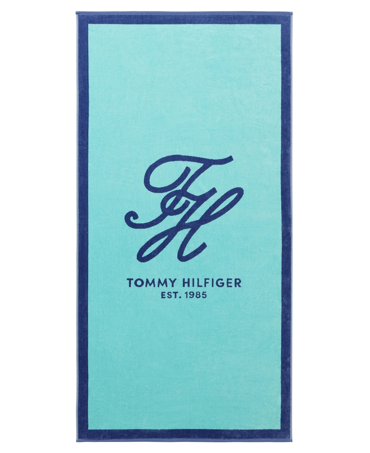 Click here for Tommy Hilfiger Colorblock Monogram Cotton Beach To... prices