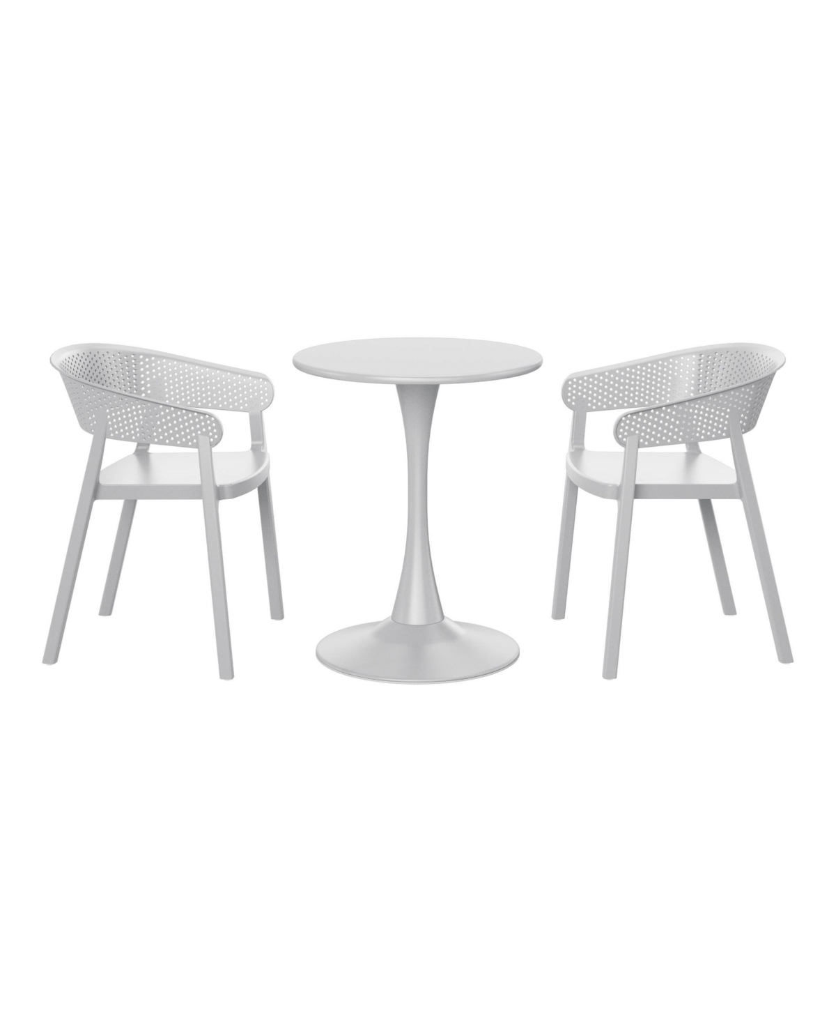 Click here for WestinTrends 3-Piece Indoor Outdoor Metal Patio Di... prices