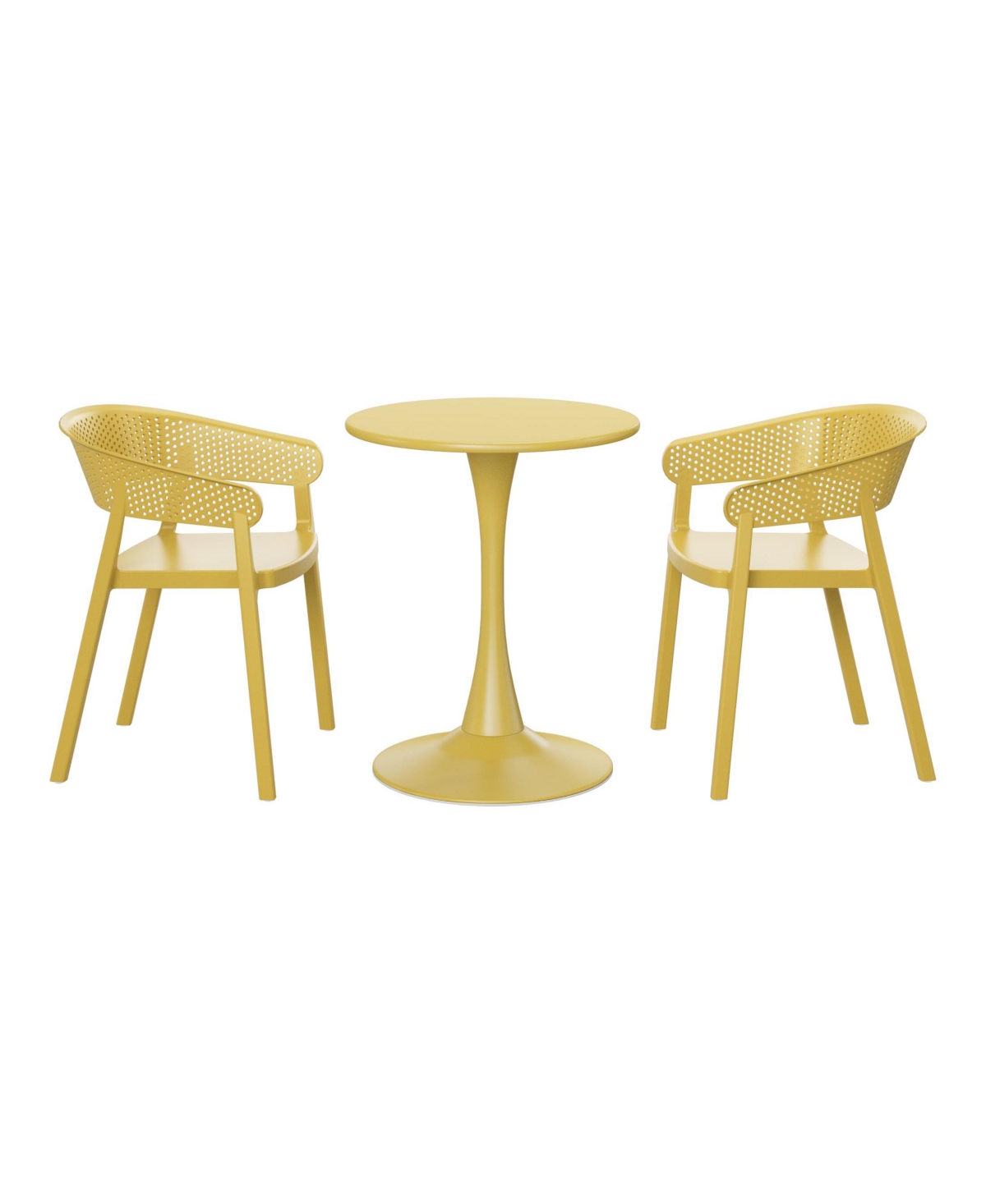 Click here for WestinTrends 3-Piece Indoor Outdoor Metal Patio Di... prices