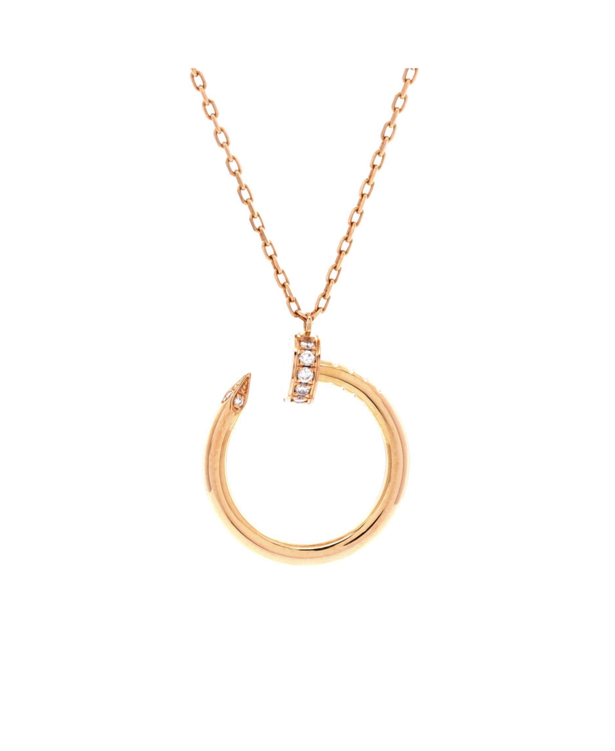 Click here for Pre-Owned Cartier Juste un Clou Pendant Necklace -... prices