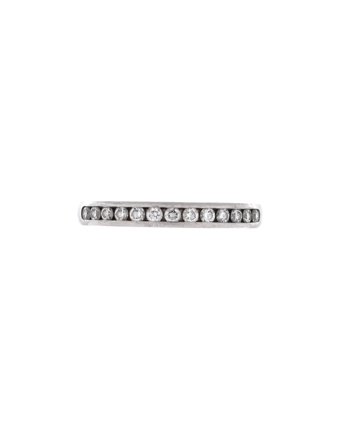 Click here for Pre-Owned Tiffany & Co Half Setting Wedding Band -... prices