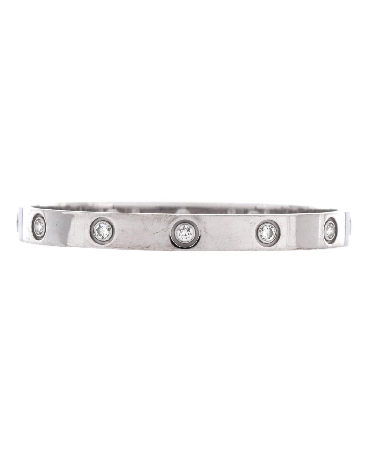 Click here for Pre-Owned Cartier Love 10 Diamond Bracelet - 18k w... prices