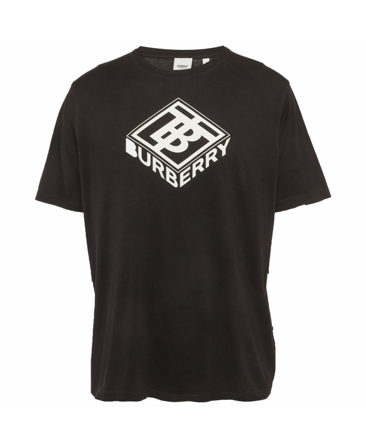 Click here for Pre-Owned Burberry Mens Logo Print Jersey Crew Nec... prices