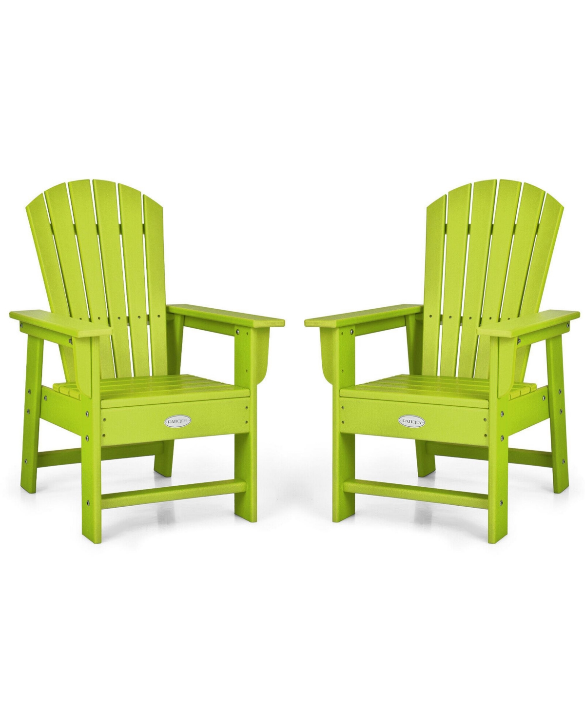 Click here for Gymax Set of 2 Kids Patio Adirondack Chair Armchai... prices