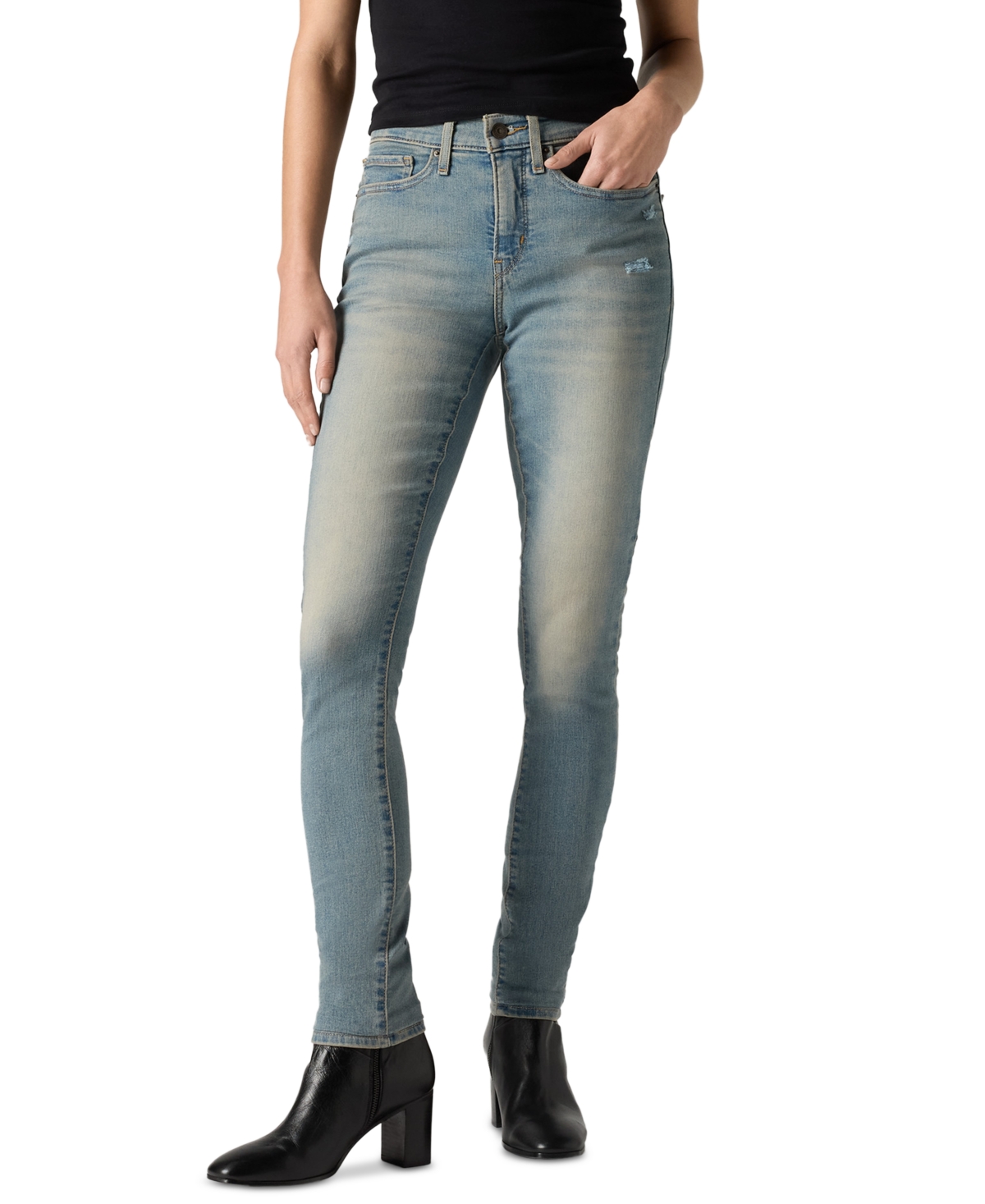 Click here for Levis Womens 311 Mid Rise Shaping Skinny Jeans - W... prices