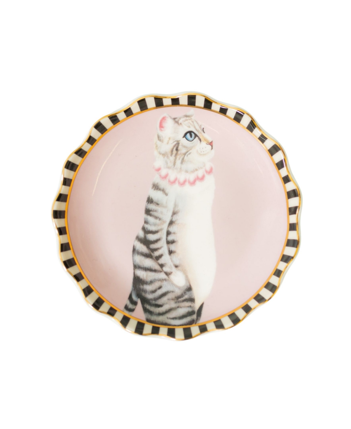 Click here for Yvonne Ellen Cat Round Trinket Dish - Multi prices