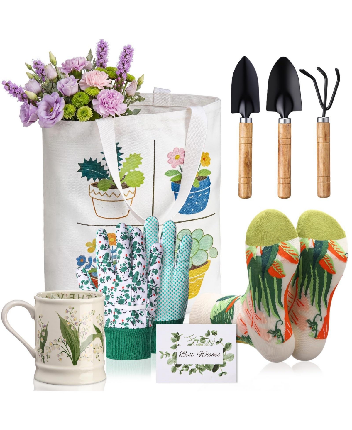 Click here for Xdovet Gardening Gift Set for Women with Tote Bag... prices