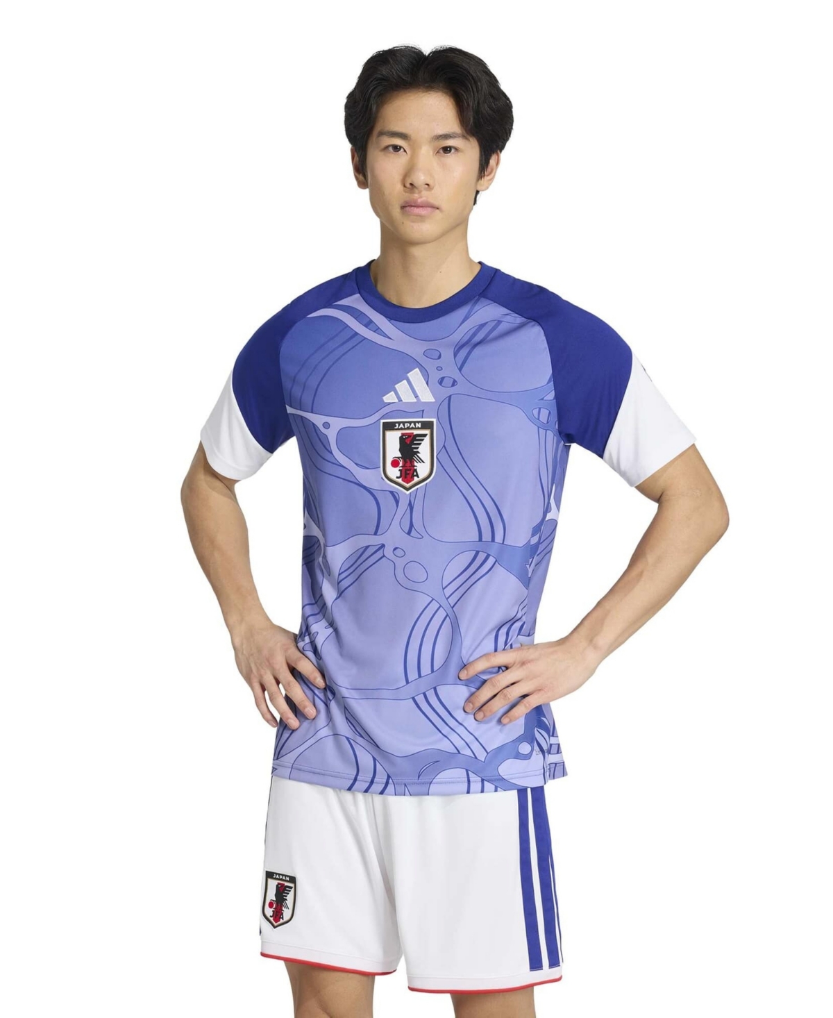 Click here for Adidas Mens Purple Japan National Team 2026 Pre-Ma... prices