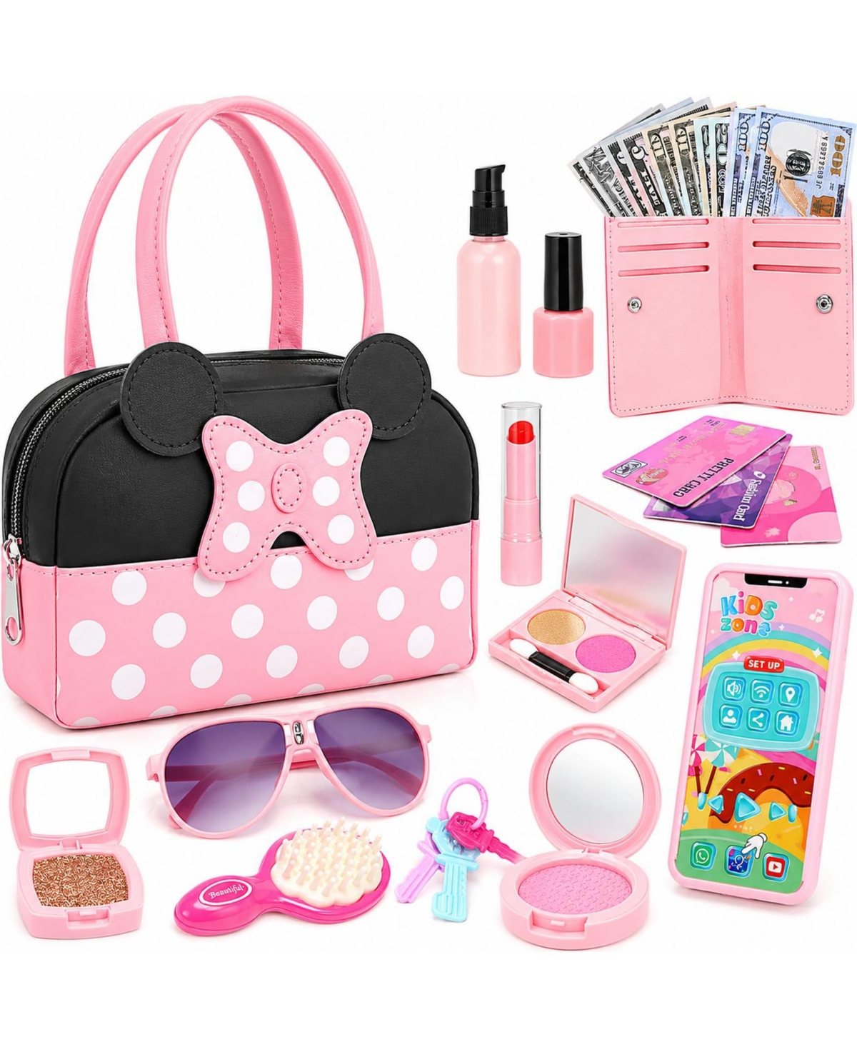 Click here for Gnuadz Pretend Play Purse Makeup Princess Accessor... prices
