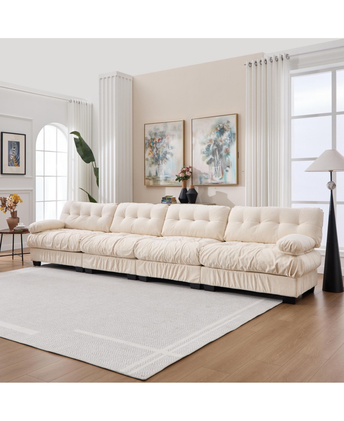 Click here for Clihome Modular Sectional Sofa Cloud Couch  Modern... prices