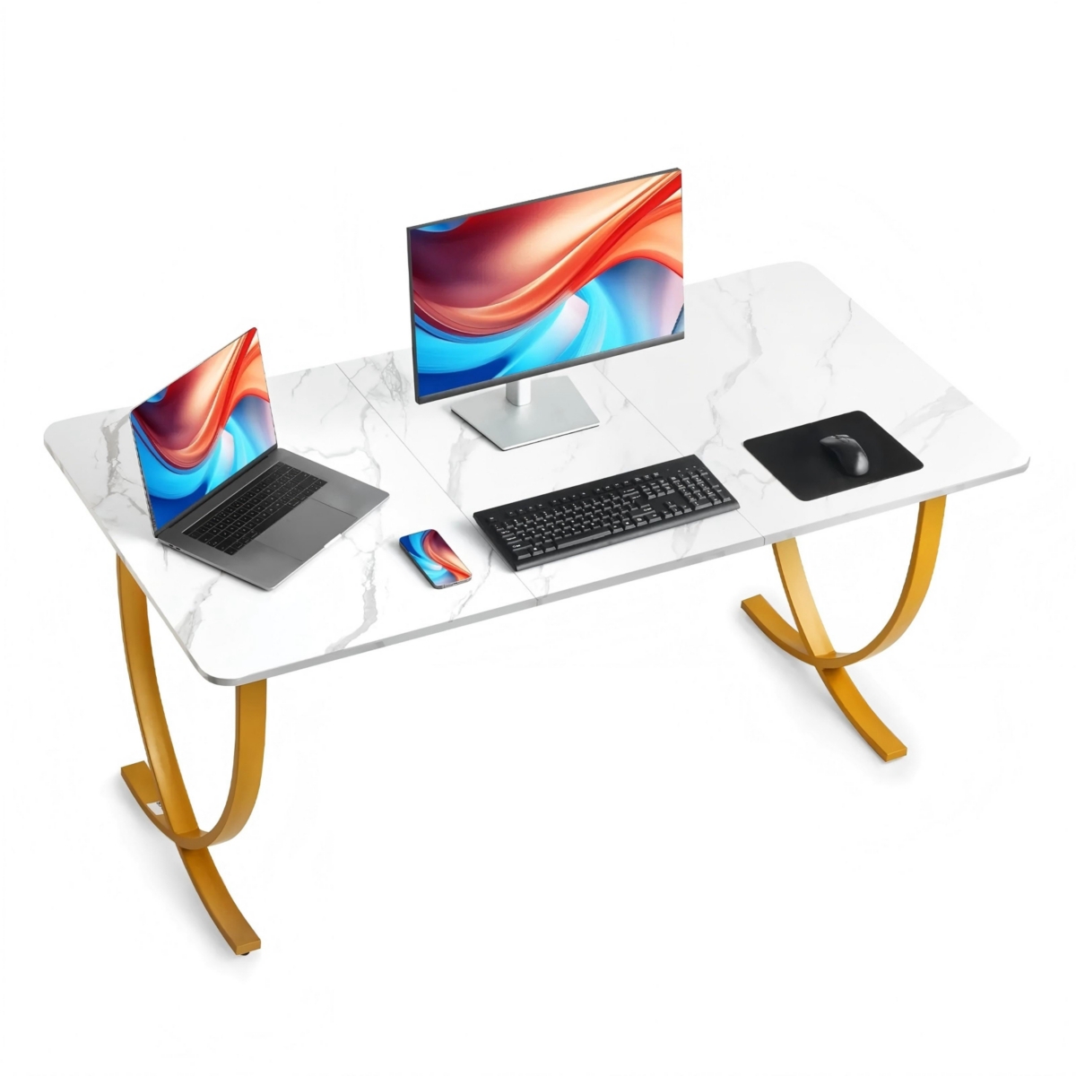 Click here for Sugift Executive Office Desk Modern Computer Table... prices