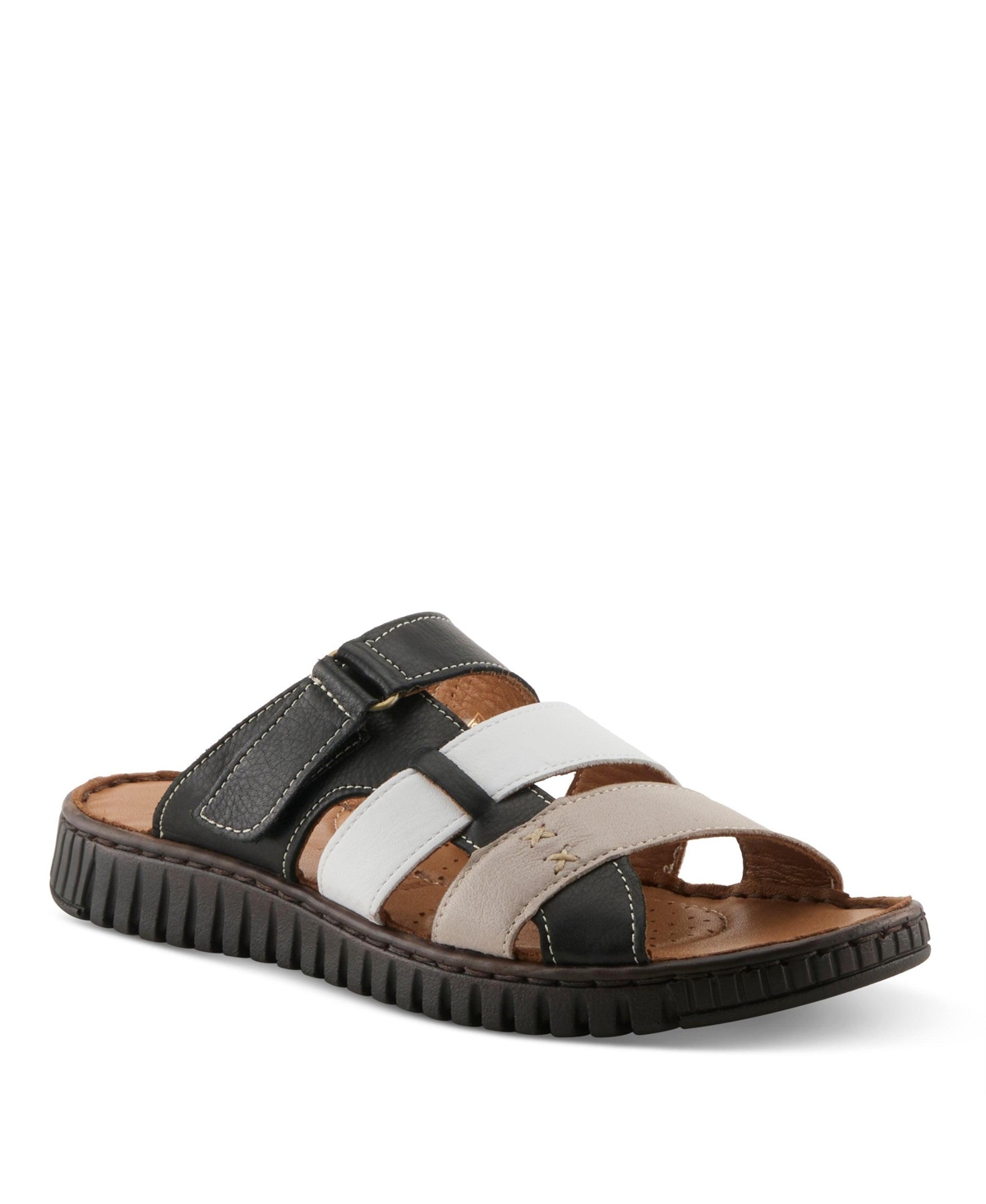 Click here for Spring Step Womens Olly Slides with Hook Loop Clos... prices