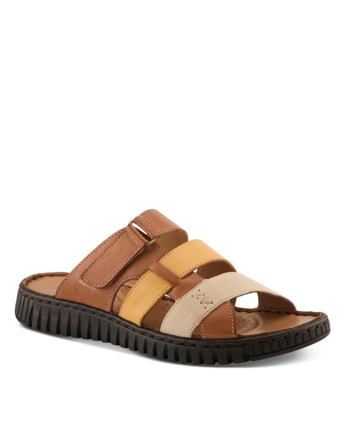 Click here for Spring Step Womens Olly Slides with Hook Loop Clos... prices