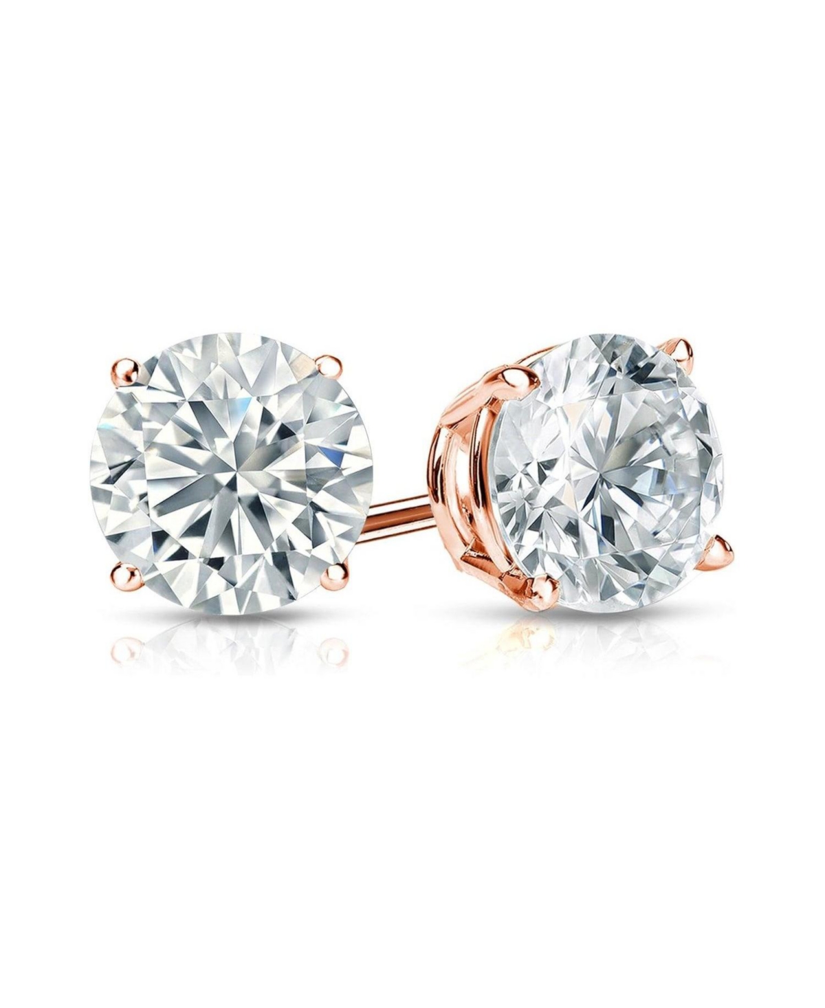 Click here for Suzy Levian Sterling Silver Cubic Zirconia Round-C... prices