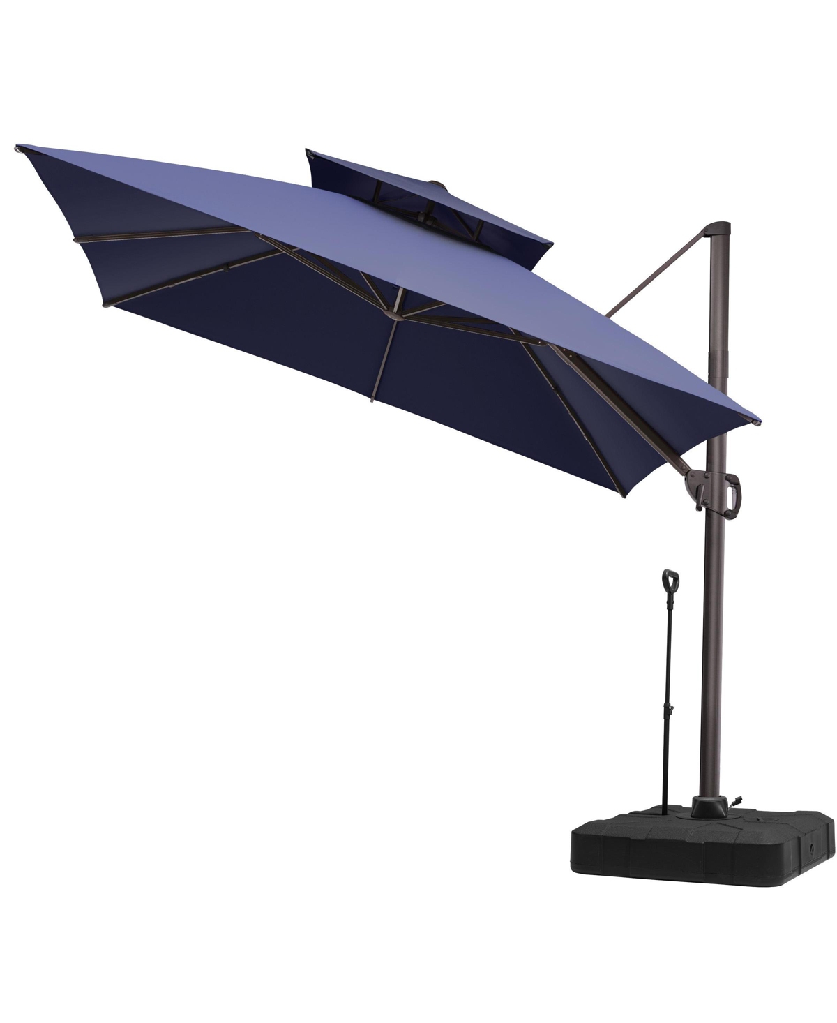 Click here for Pellebant Outdoor Patio Double Top Square Aluminum... prices