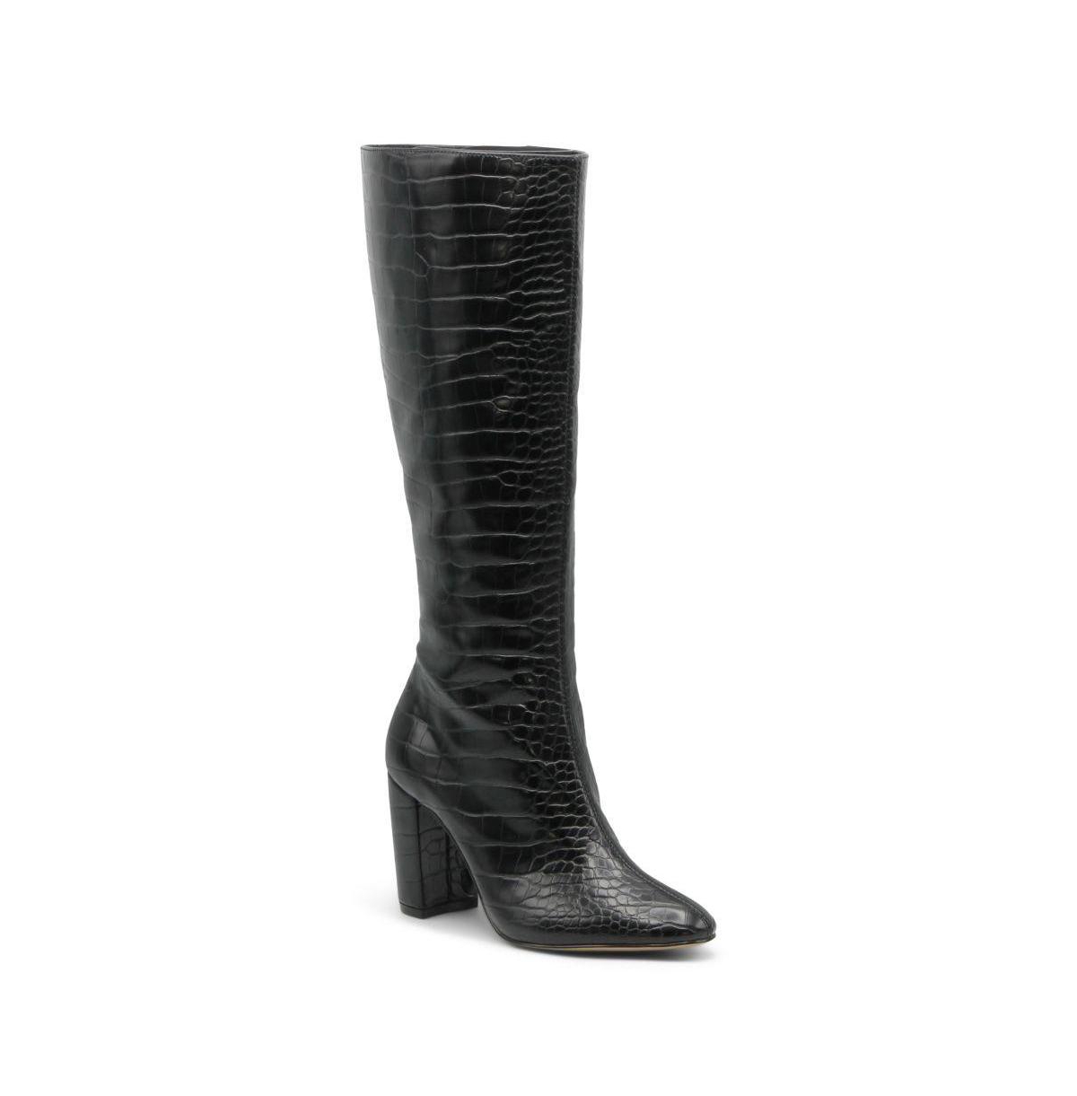 Click here for Charles David Womens Bart Tall Knee High Block Hee... prices