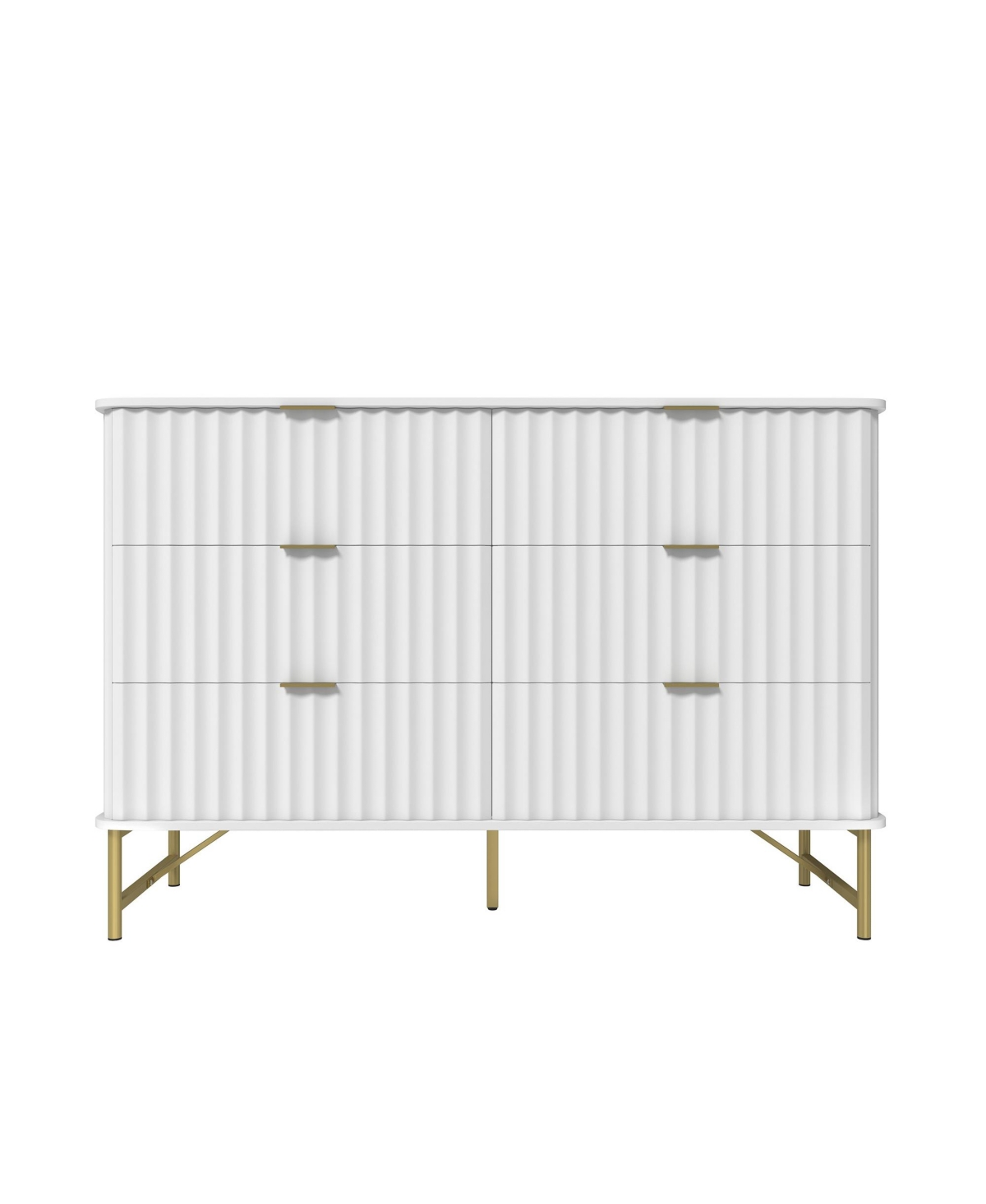 Click here for Clihome 6 Drawer Accent Chest - White prices