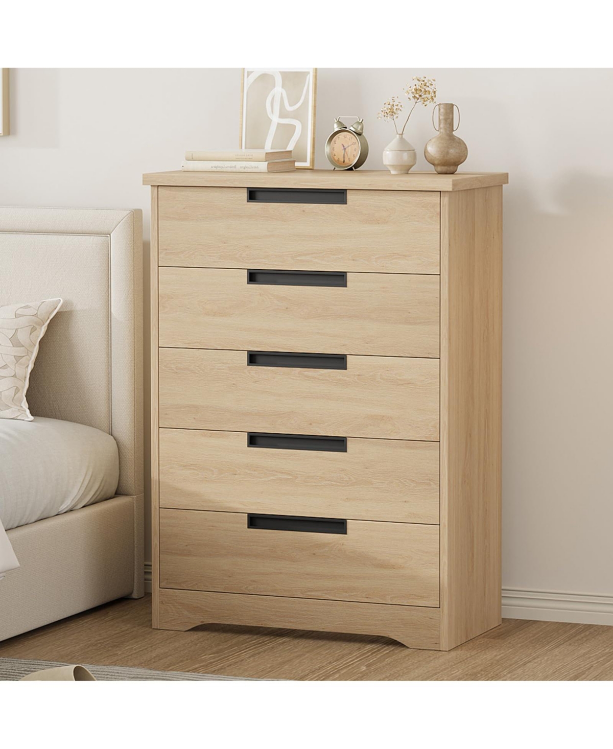 Click here for homfan 5 Drawer Dresser for Bedroom  5 Chest of Dr... prices