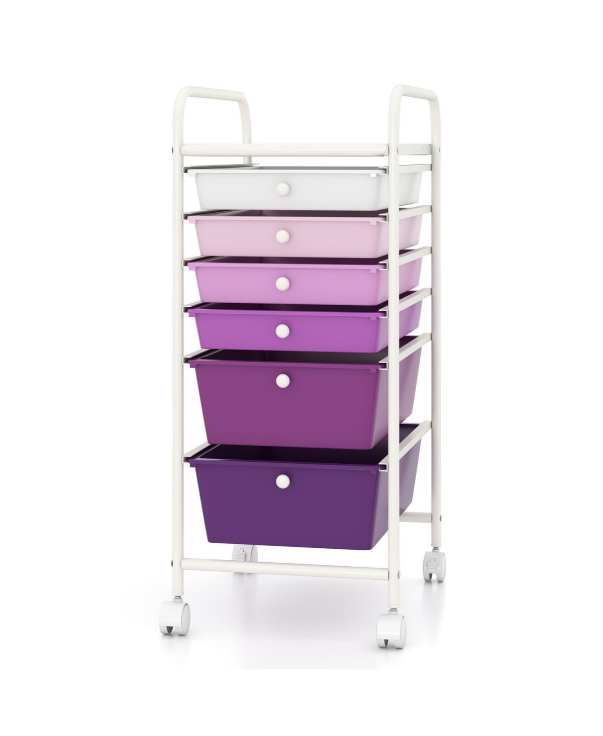 Click here for Slickblue 6 Drawer Rolling Storage Cart Multifunct... prices