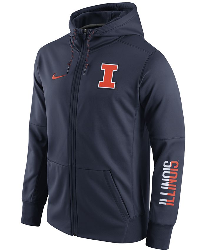 Nike Men's Illinois Fighting Illini Elite Hybrid Jacket - Macy's