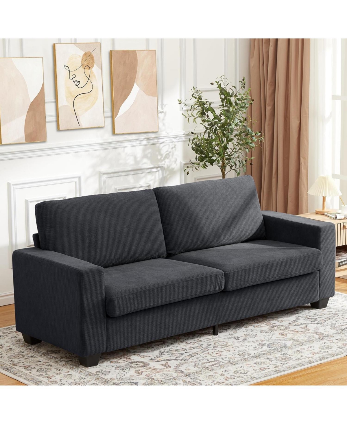 Click here for gaomon 83 inch Comfy Cloud Couch  Modern Oversized... prices