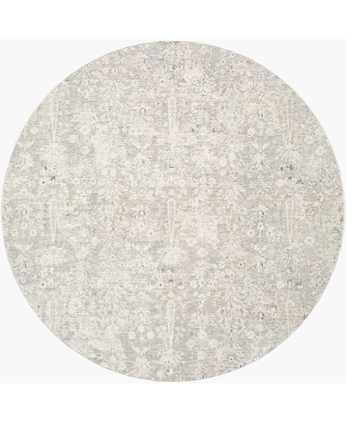 Click here for Livabliss Poetry 556864 53 x 53 Round Area Rug - B... prices
