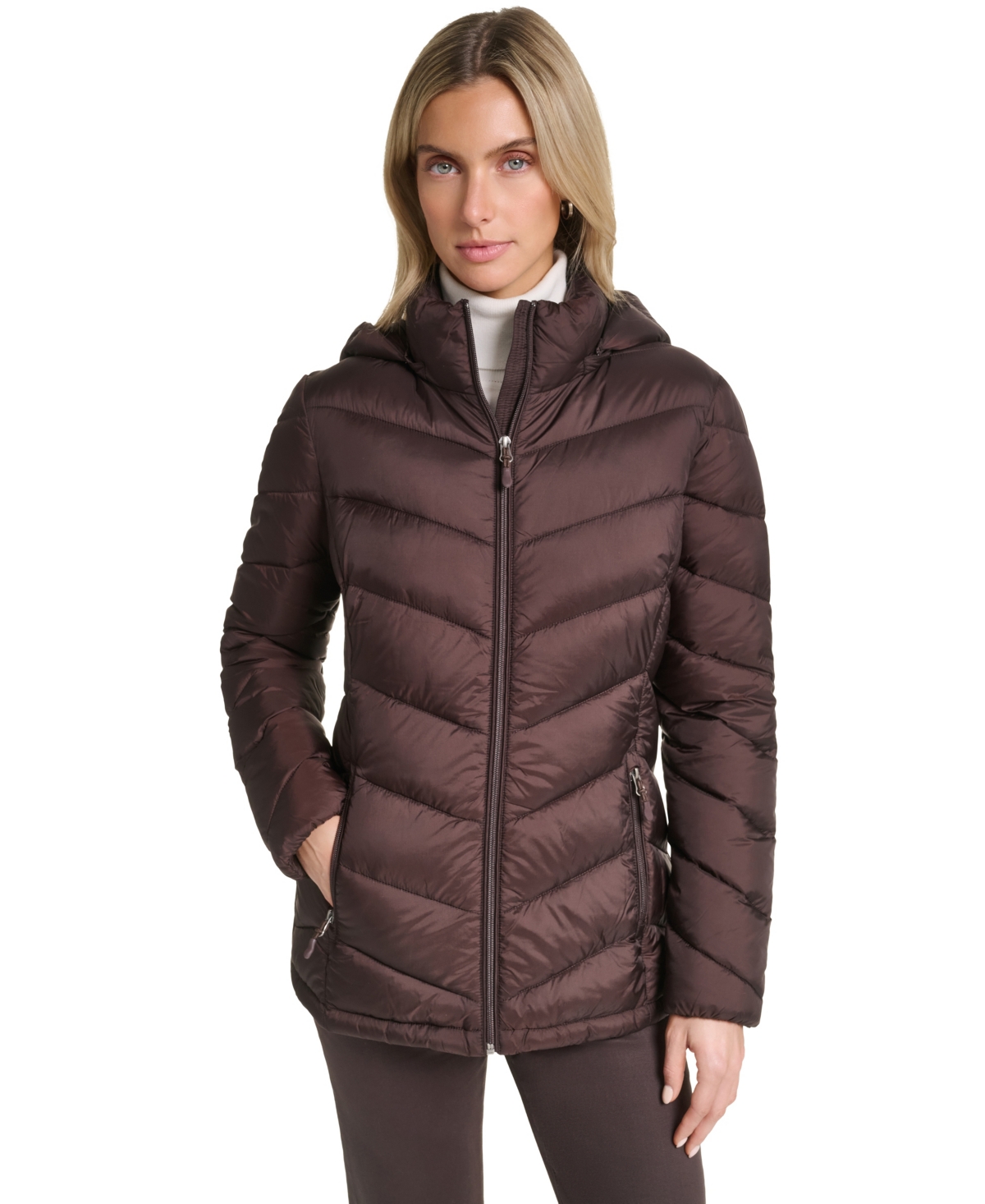 Click here for Charter Club Womens Packable Hooded Puffer Coat  C... prices
