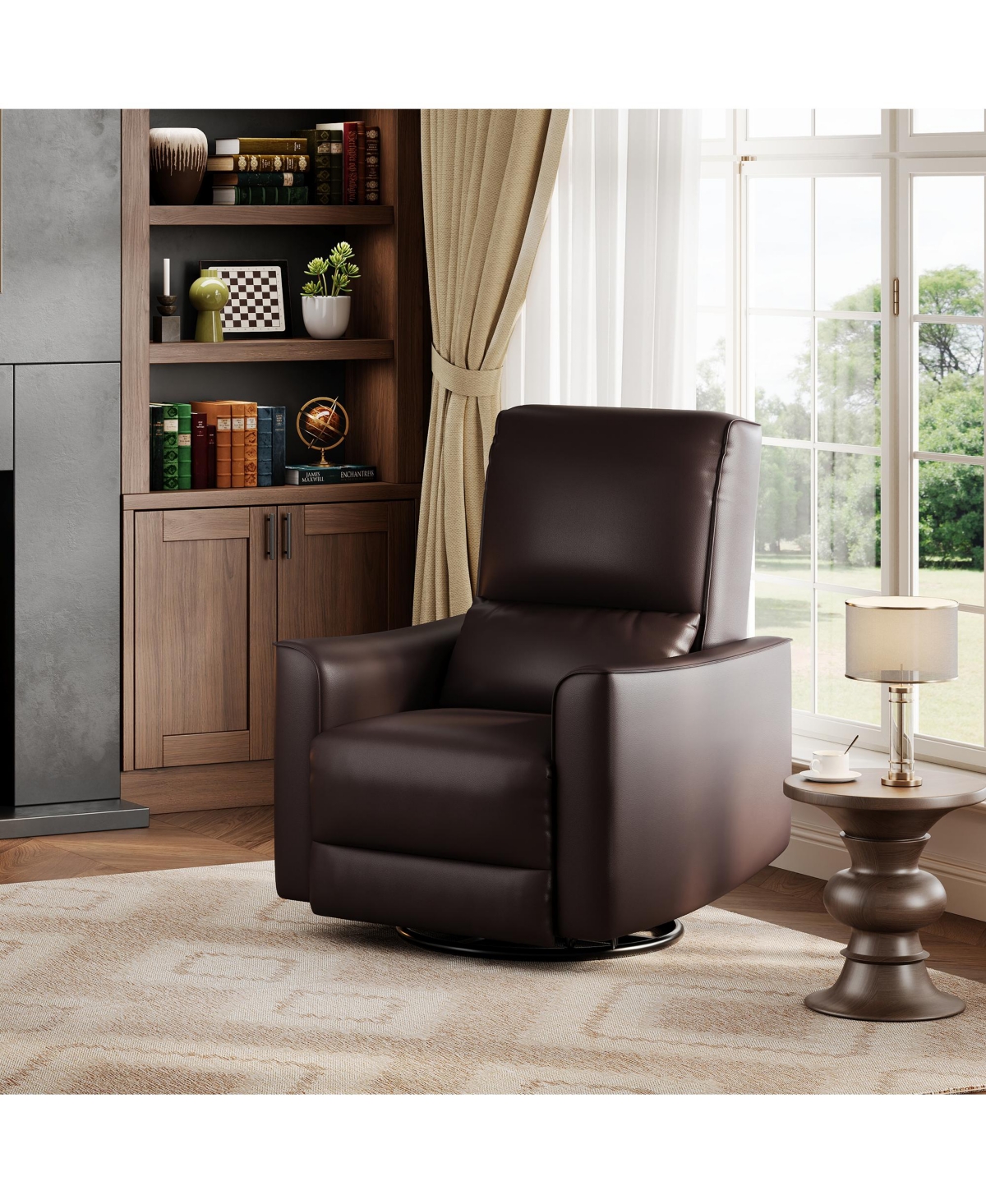 Click here for homfan Manual Swivel Rocking Recliner Chair â Hi... prices