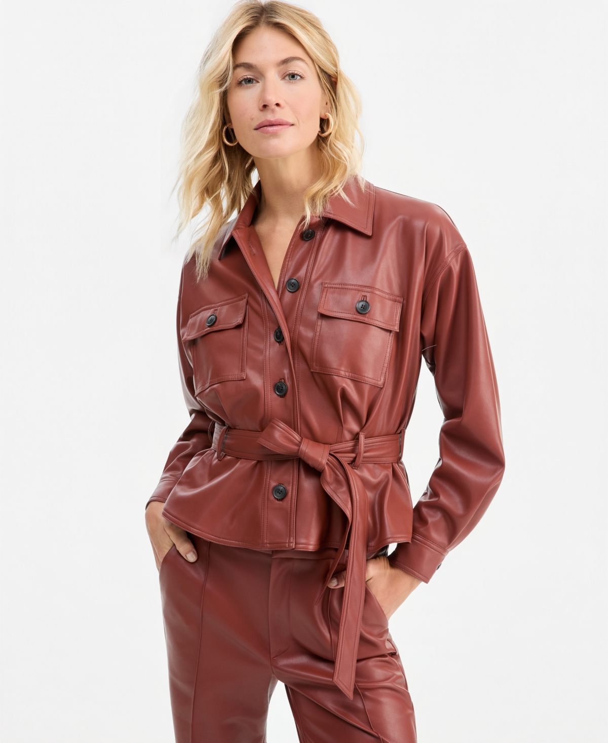 Click here for I.n.c. International Concepts Womens Faux-Leather... prices