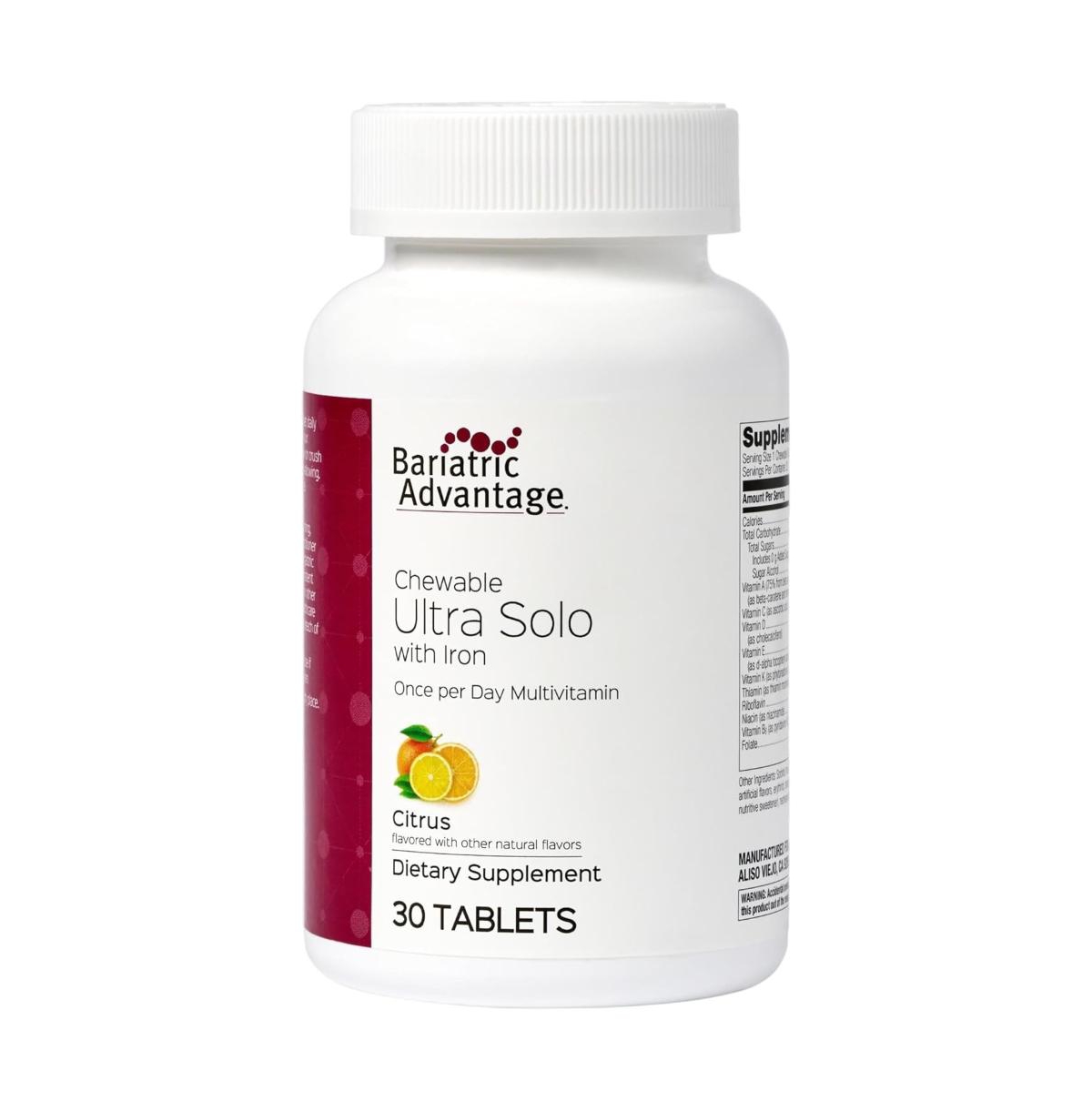 Click here for Bariatric Advantage Chewable Ultra Solo with Iron... prices