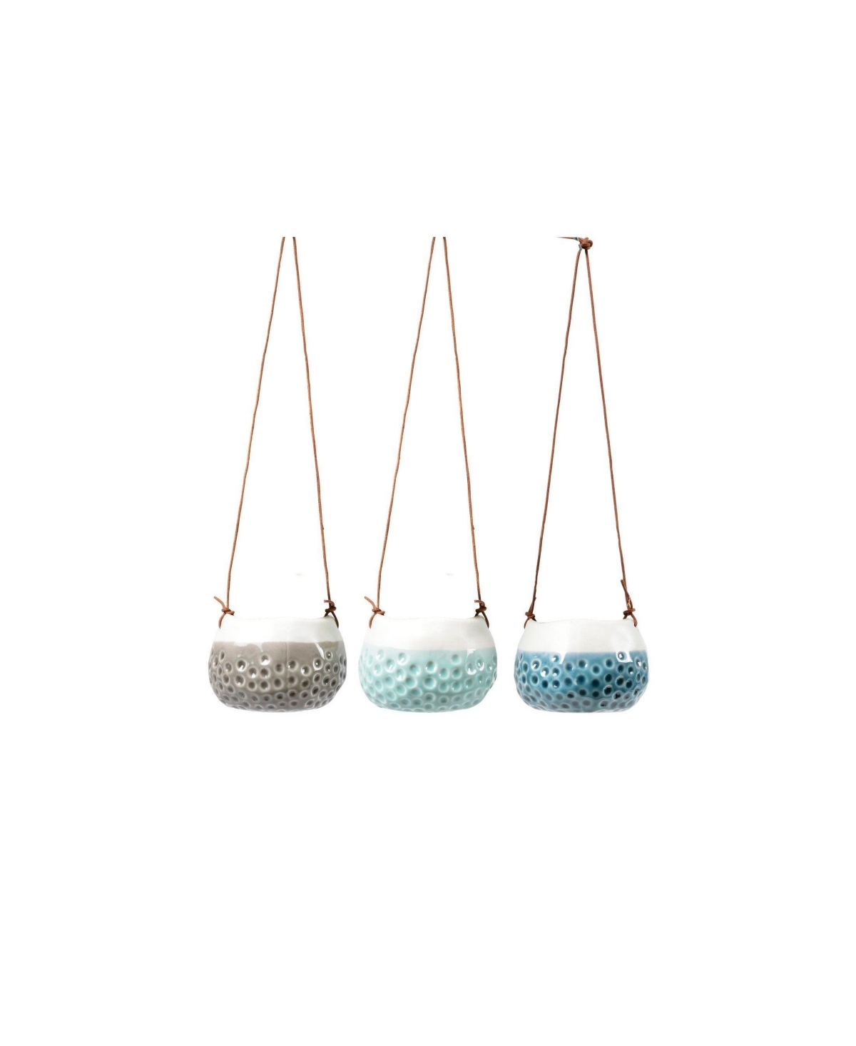 Click here for Burgon & Balll  Hanging Baby Dotty Trio Vases - Mu... prices