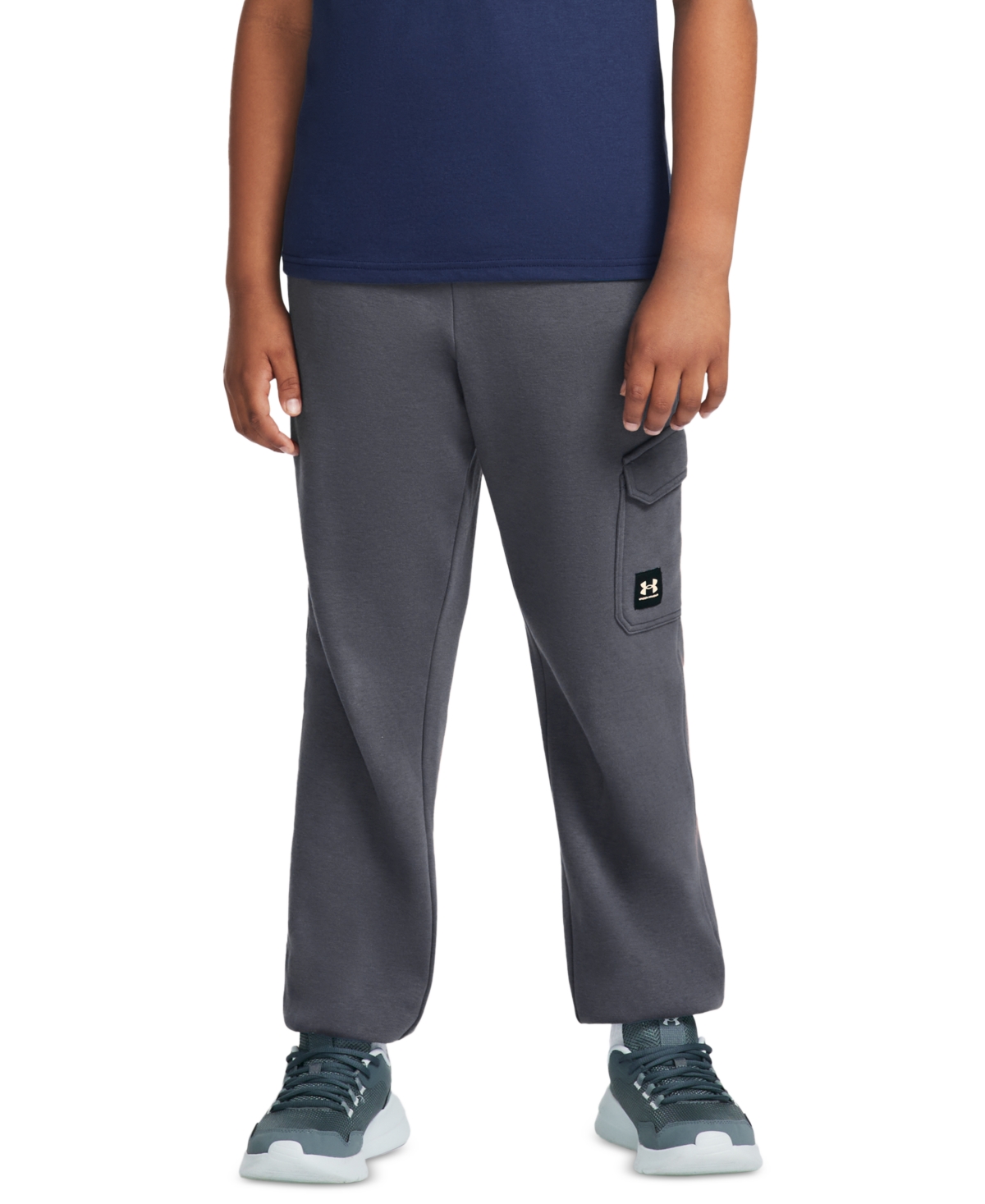 Click here for Under Armour Boys 8-20 Cargo Joggers - Downpour Gr... prices