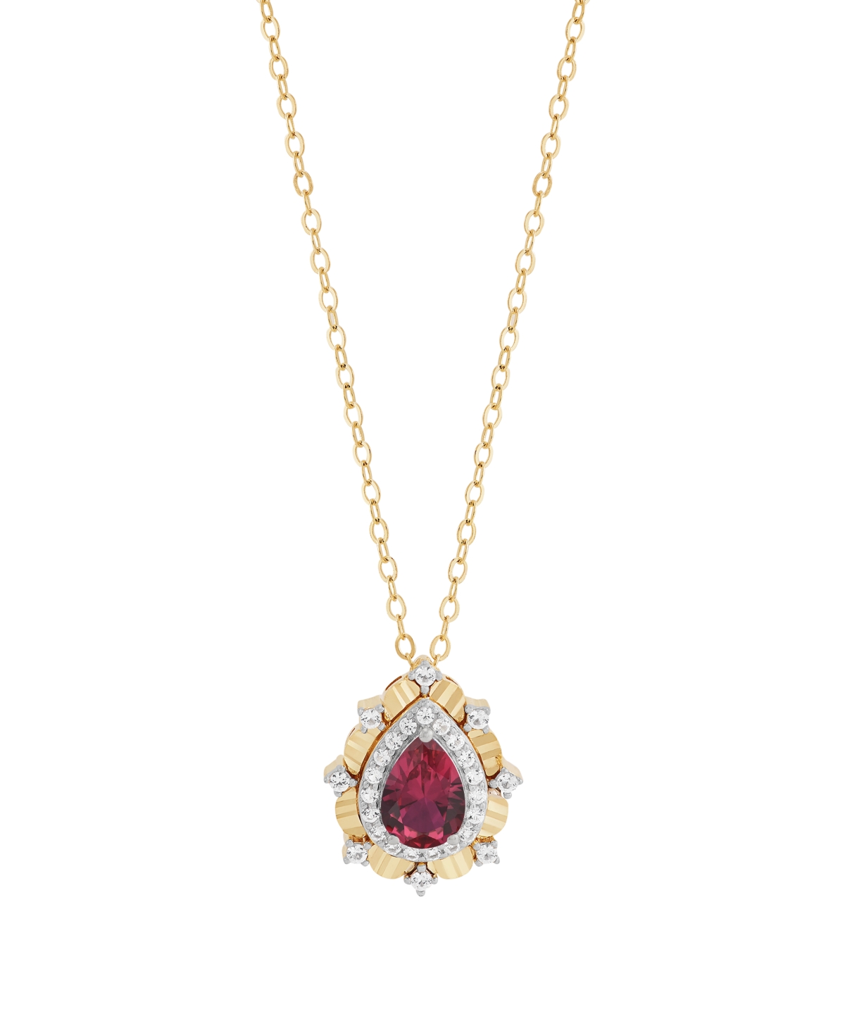 Click here for Macys Lab-Grown Ruby (3/4 ct. t.w.) & Sapphire (1/... prices
