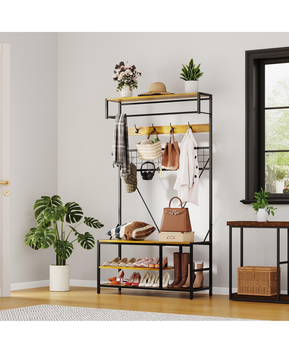 Click here for homfan Freestanding Clothes Rack  72 Inch Metal an... prices