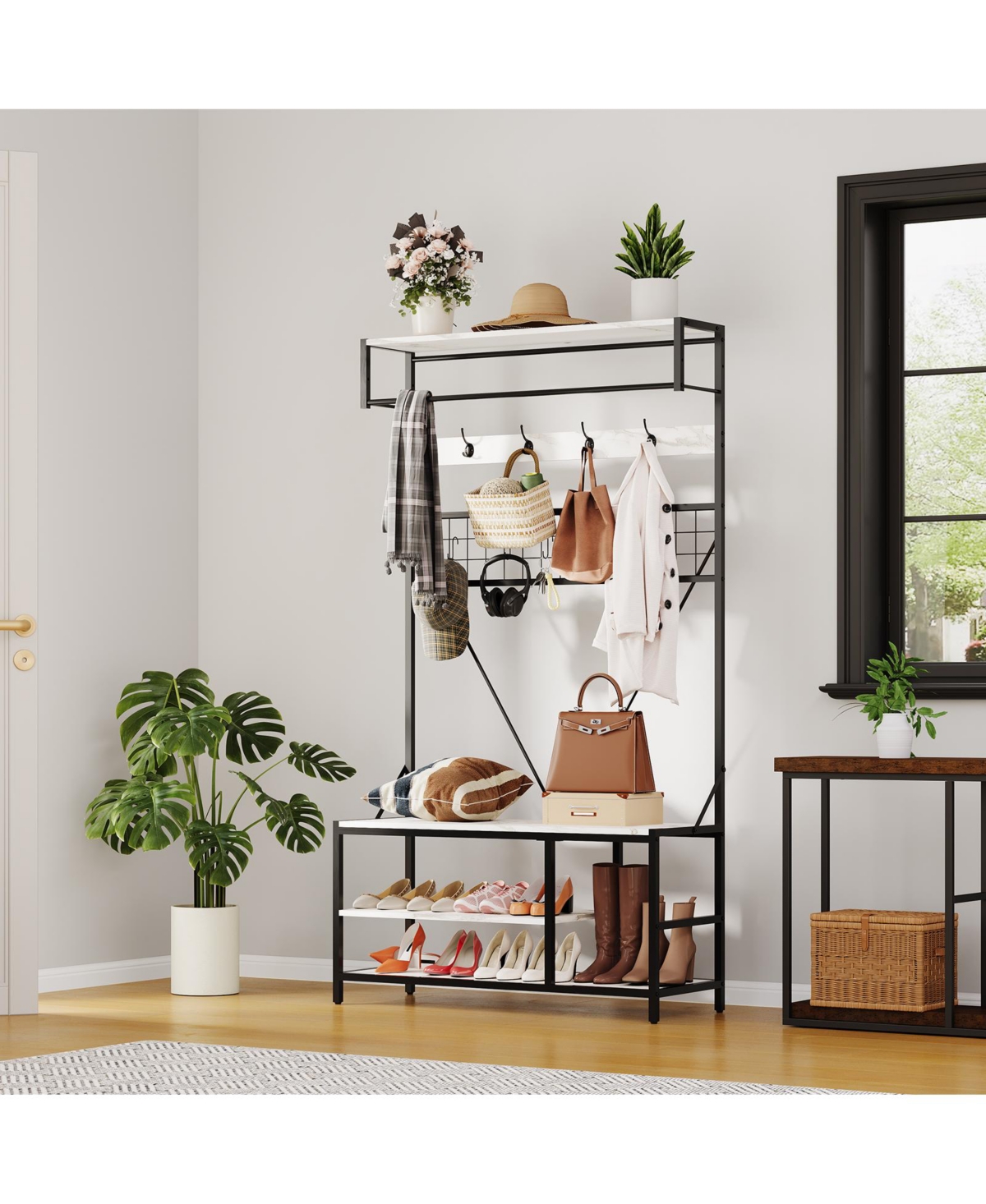 Click here for homfan Freestanding Clothes Rack  72 Inch Metal an... prices
