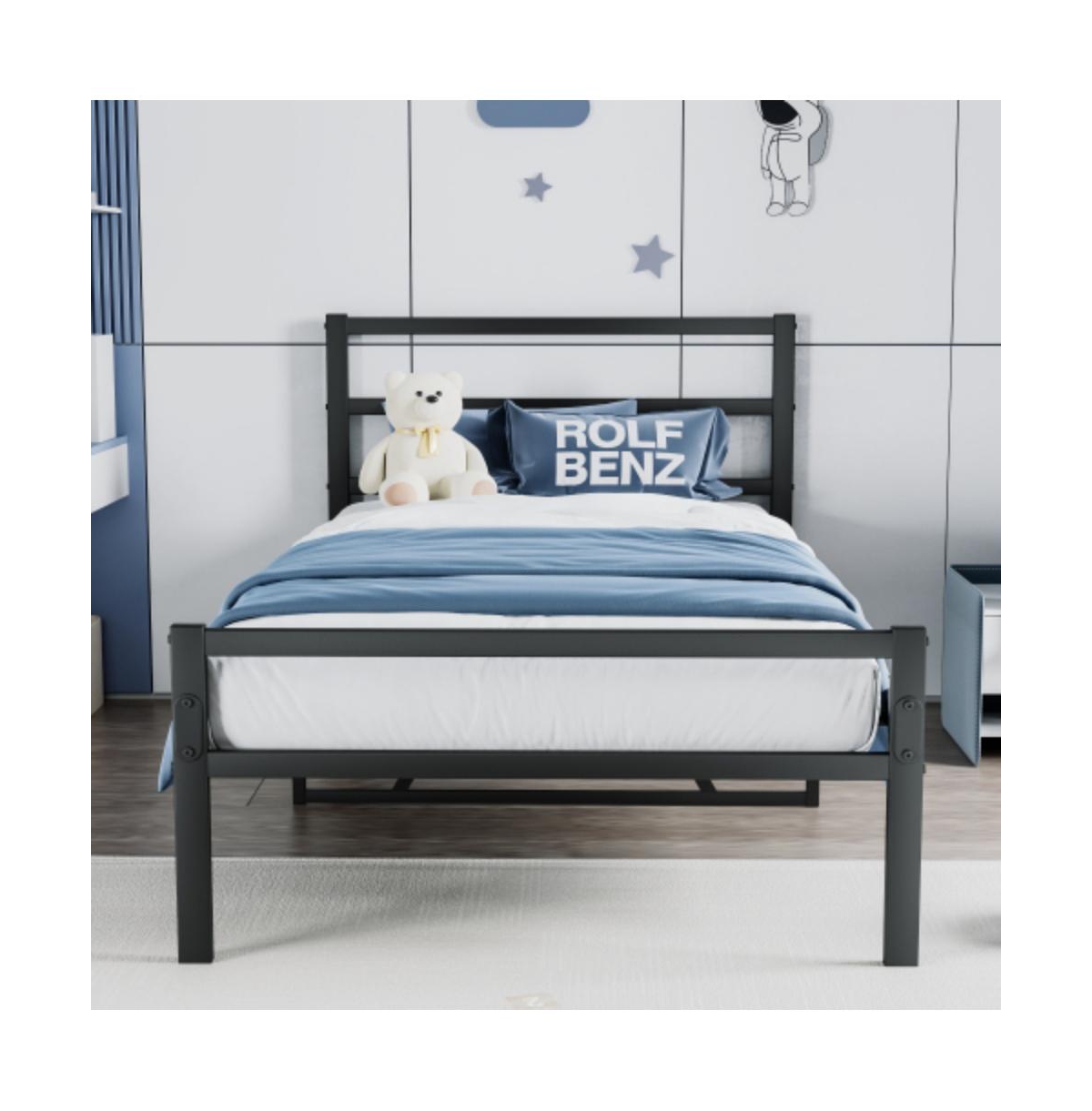 Click here for Lucky One Full Size Foldable Platform Bed Frame wi... prices