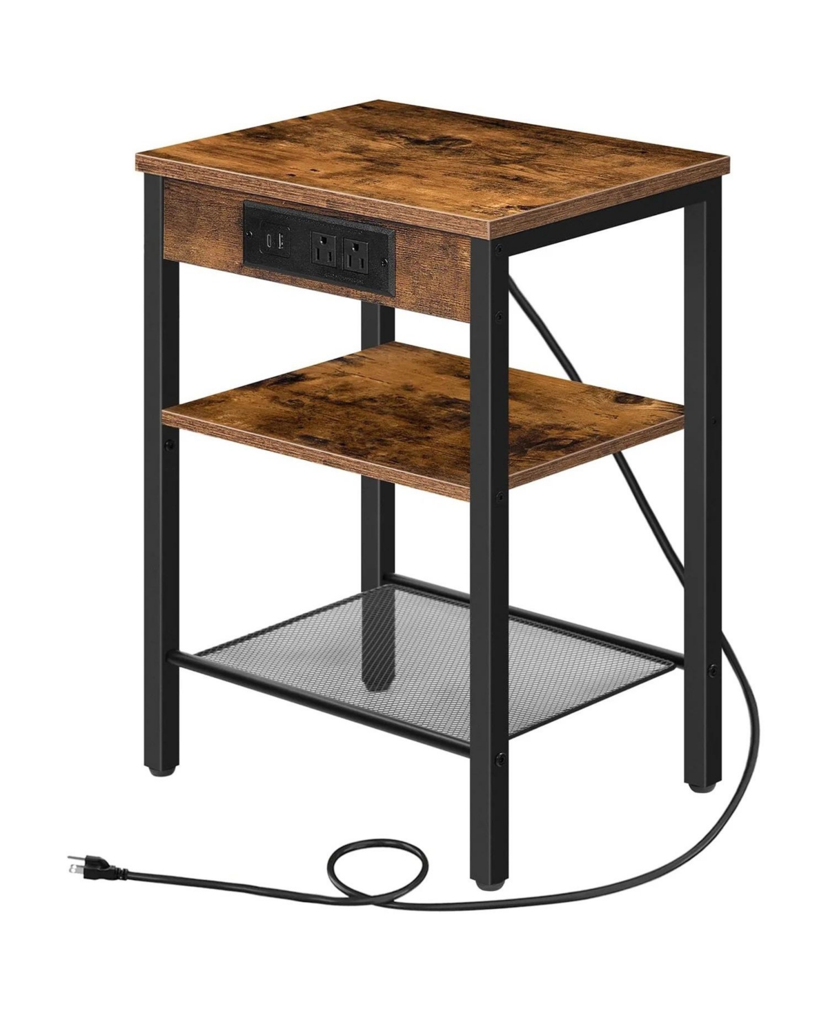 Click here for Slickblue Side Table with Charging Station  Usb Po... prices