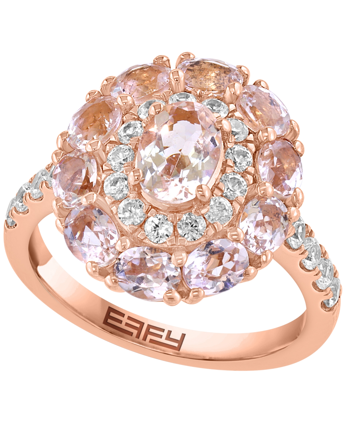Click here for Effy Collection Morganite (3-1/2 ct. t.w.) & White... prices