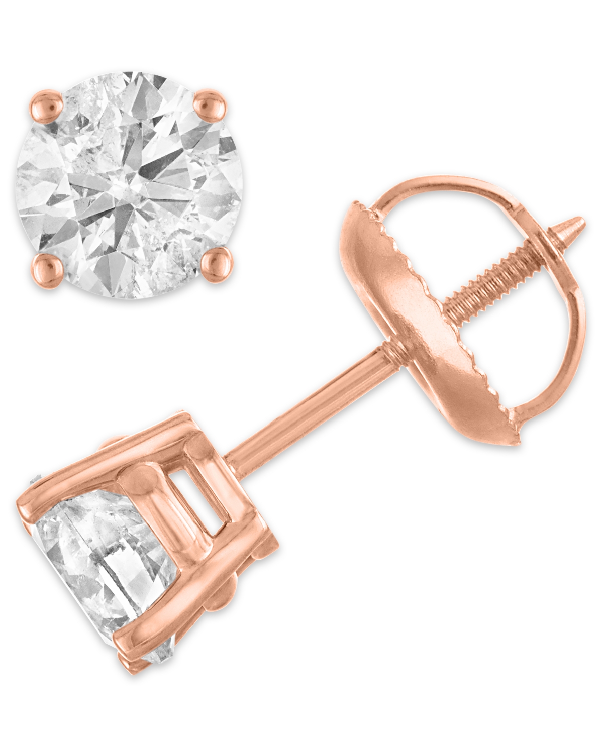 Click here for Diamond Stud Earrings (1 ct. t.w.) in 14k Gold or... prices