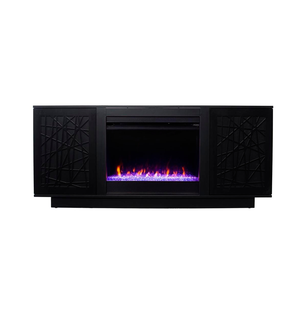 Southern Enterprises Delgrave Color Changing Fireplace