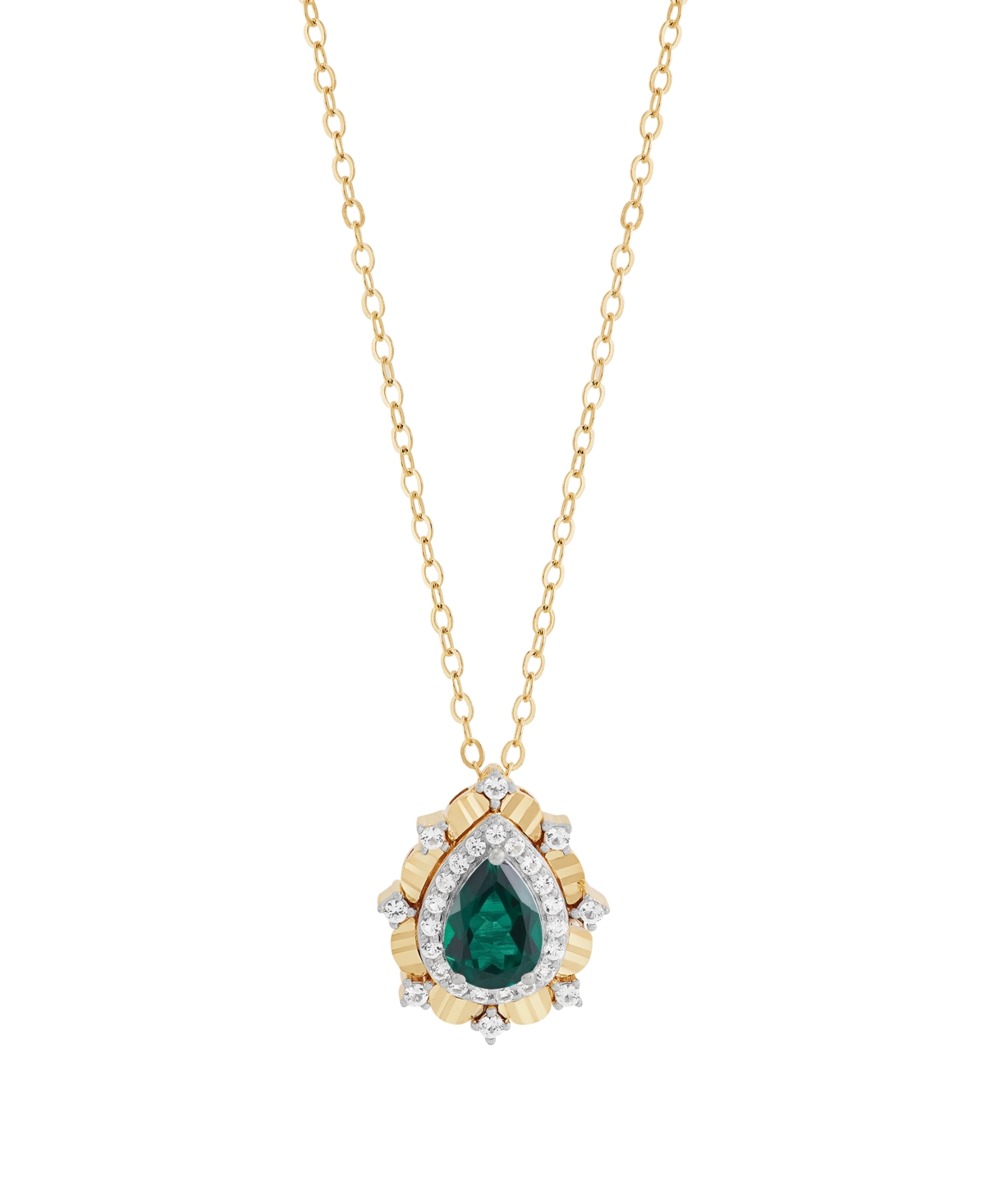 Click here for Macys Lab-Grown Ruby (3/4 ct. t.w.) & Sapphire (1/... prices