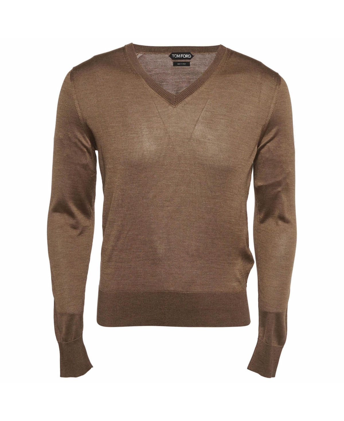 Click here for Pre-Owned Tom Ford Mens Silk Knit V-Neck Sweater -... prices