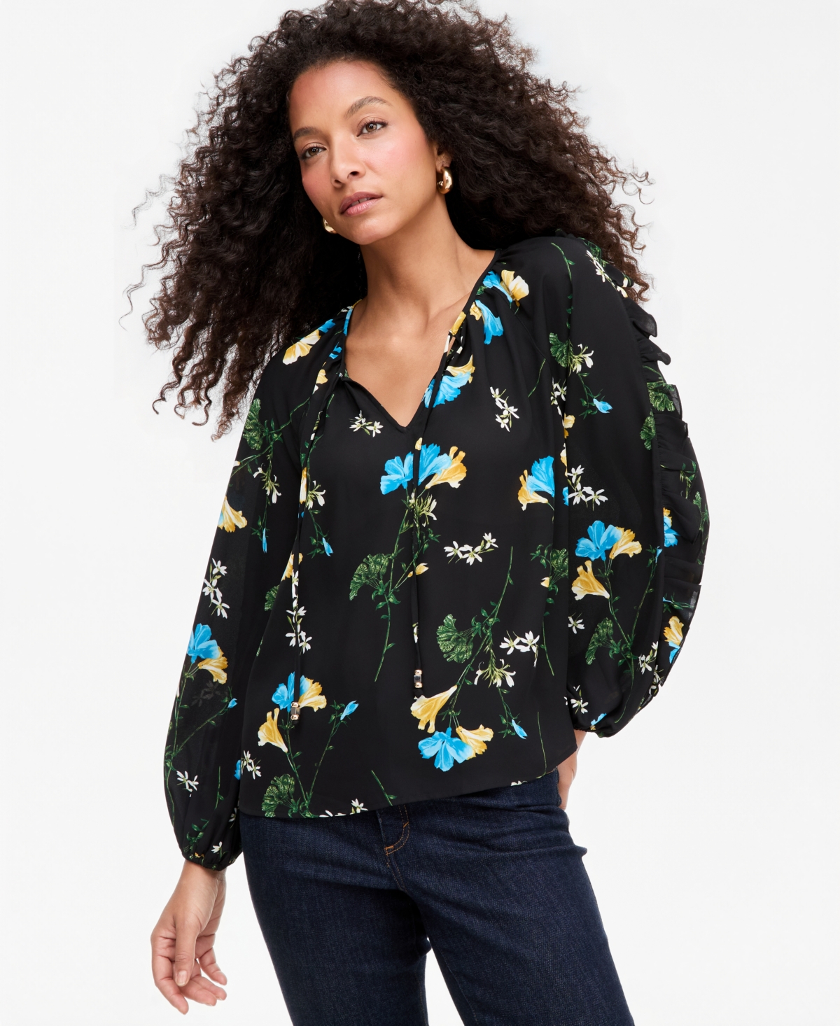 Click here for I.n.c. International Concepts Womens Long-Sleeve V... prices