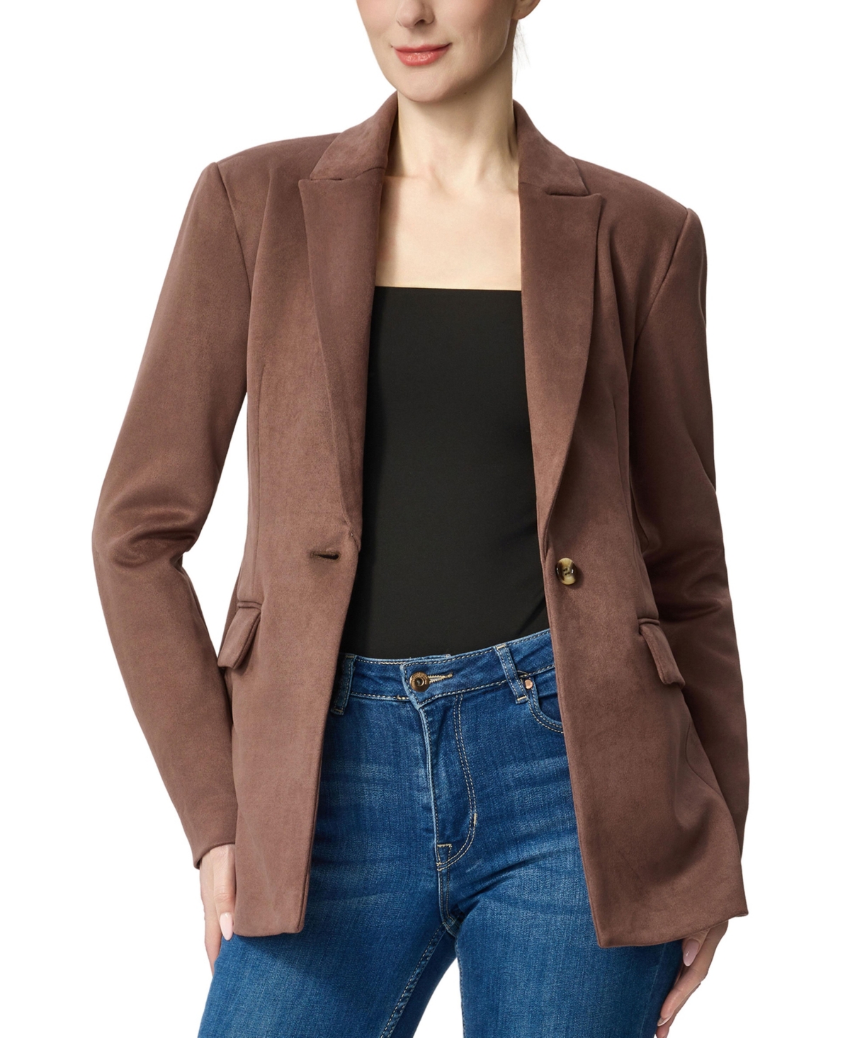 Click here for kimi + kai Womens kimi + kai Aleena Faux Suede Bla... prices