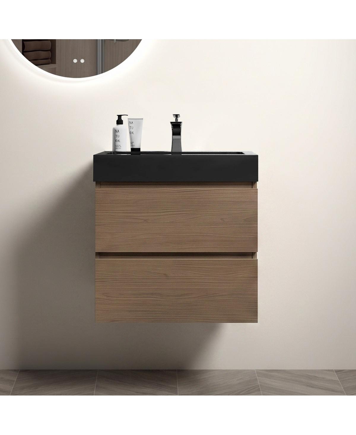 Click here for Sillysis Floating Bathroom Vanity with Double Stor... prices
