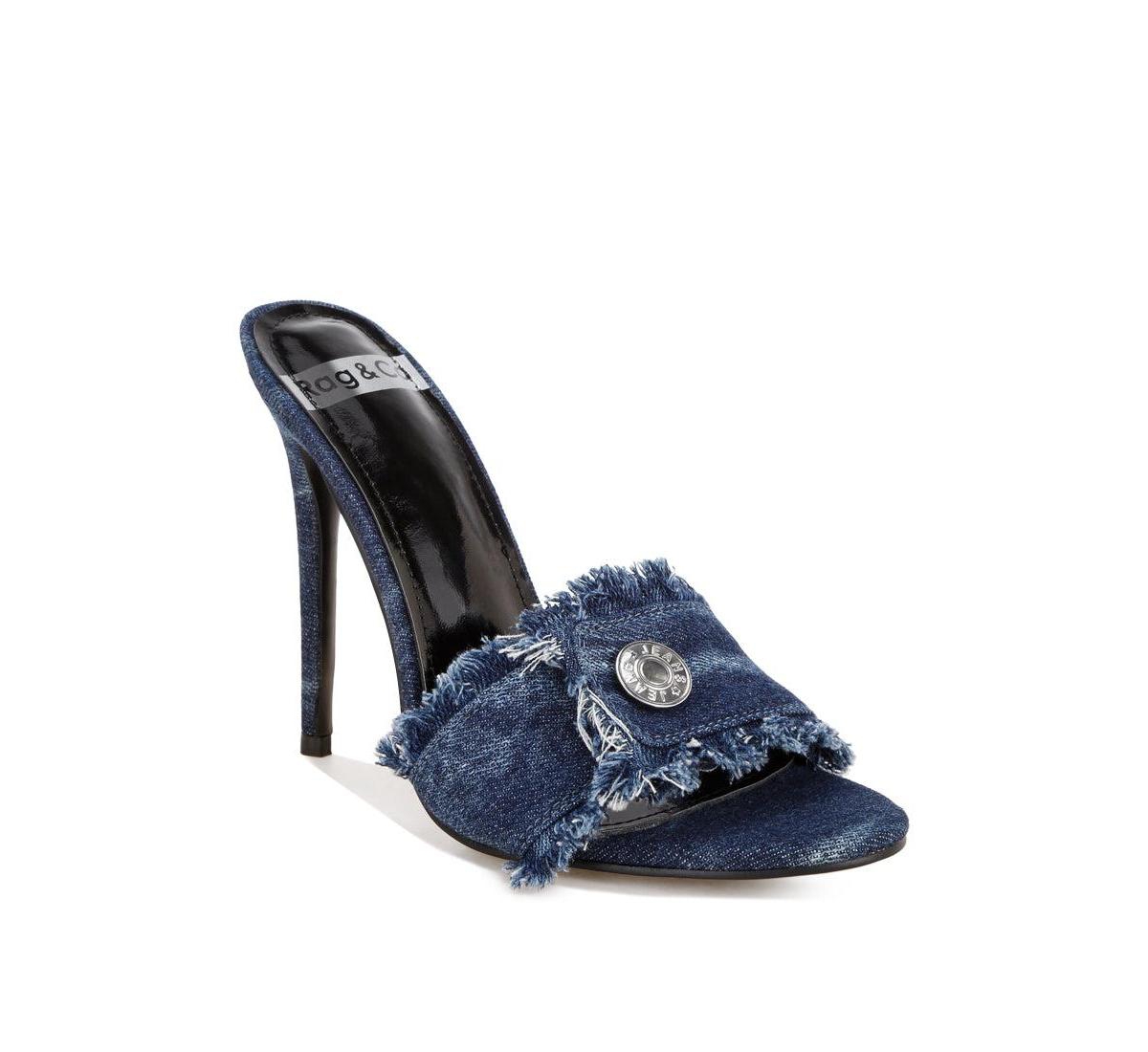 Click here for Rag & Co Womens Claudia Distressed Denim Stiletto... prices